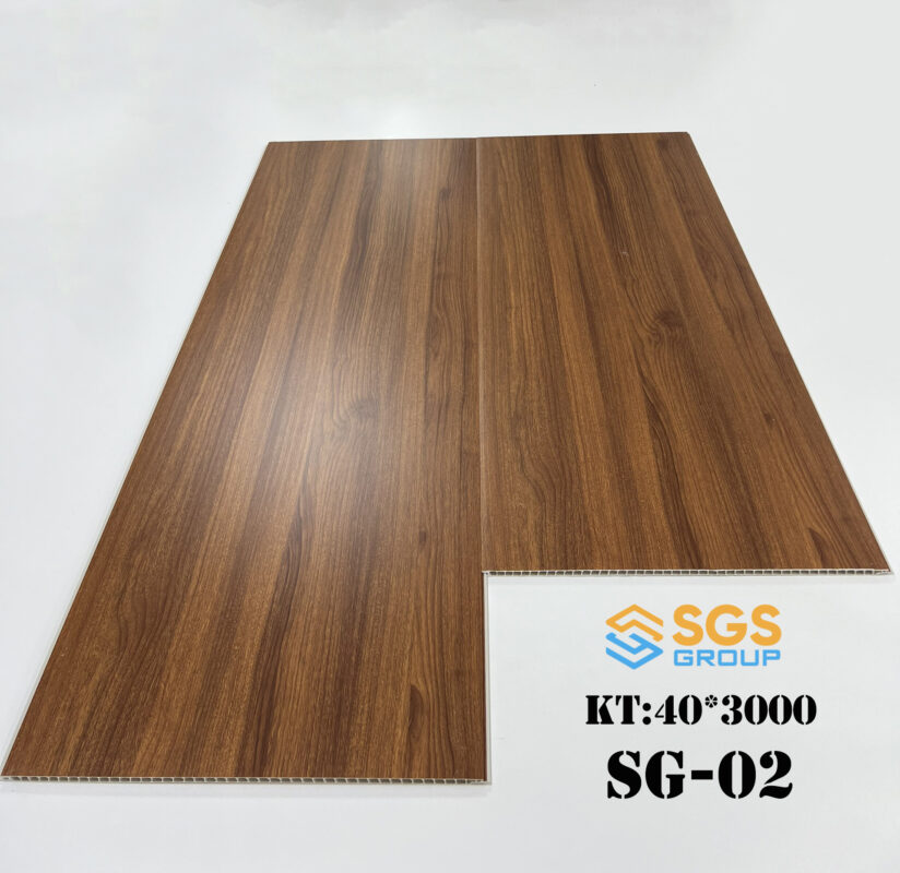 Tấm ốp tường PVC SGS, Màng Film Nano Cao Cấp SG02 - Tập Đoàn Tấm Ốp Sài Gòn SGS